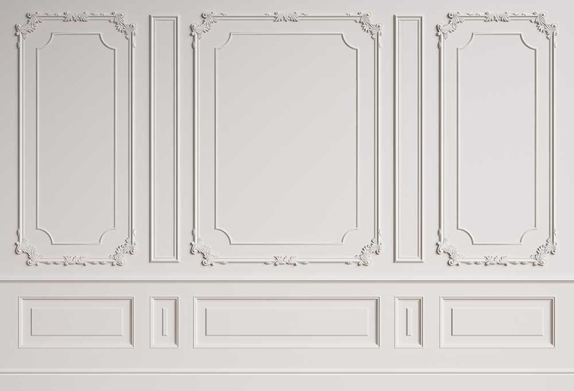 Photography Backdrop Solid Color Classic Interior White Wall | Etsy