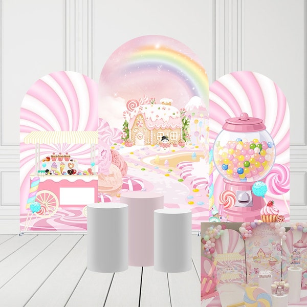 Barbie Fabric Arch Backdrop - Etsy