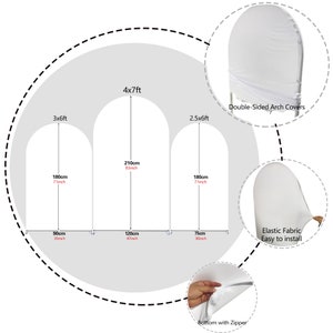 Arch Fabric Backdrop Covers,cows Barn Farm Theme Arched Stand Covers ...