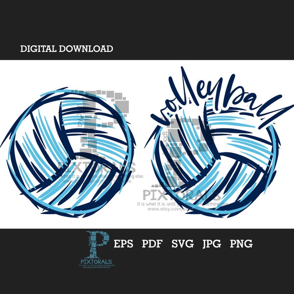 Volleyball Screen Printing Transfers - Etsy