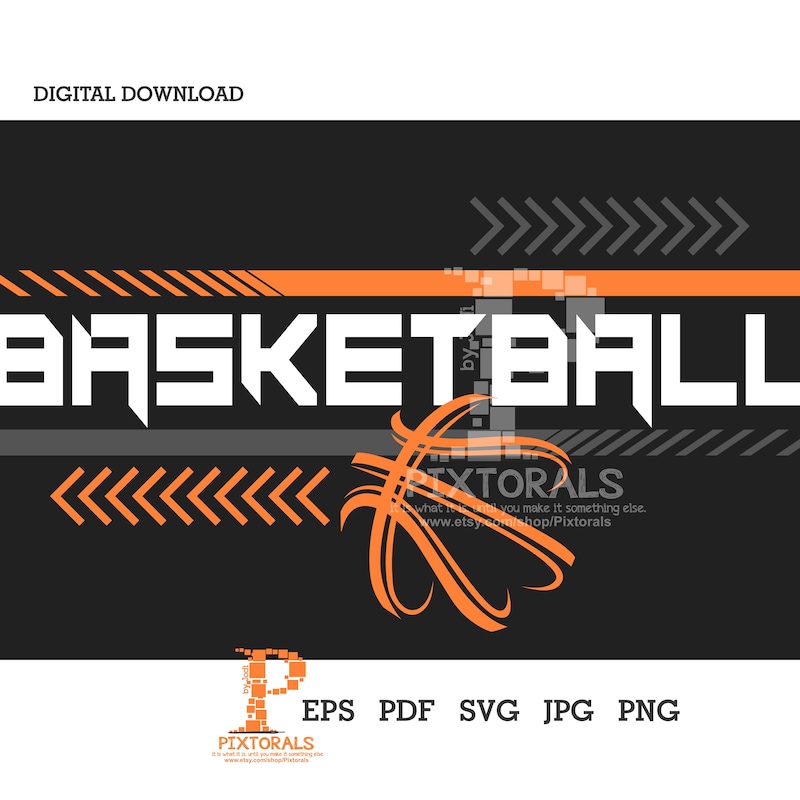 Basketball Chevrons Svg - Etsy