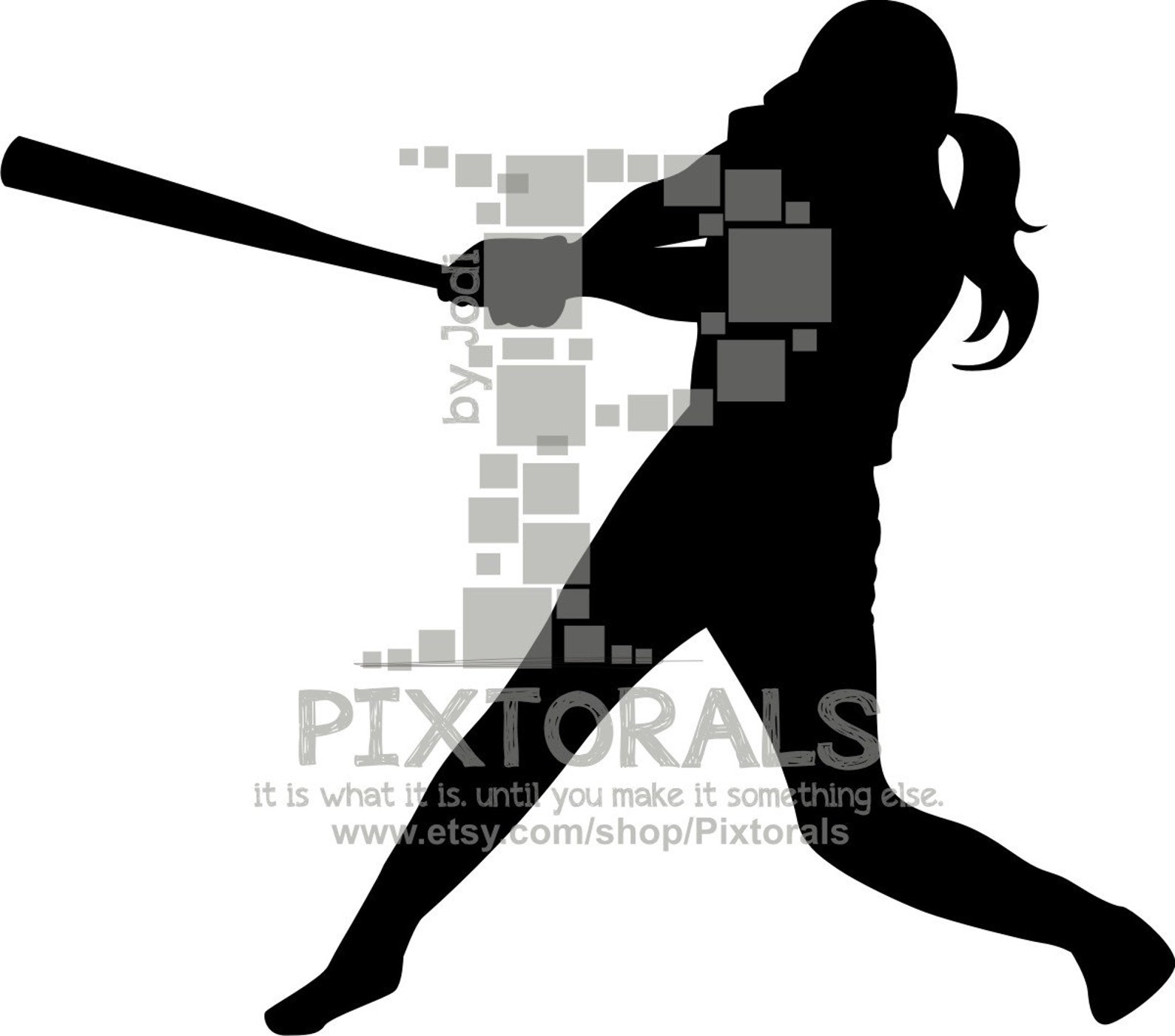 Softball Batter Clipart, Digital Download, Eps, Pdf, Svg, Jpg, Png ...