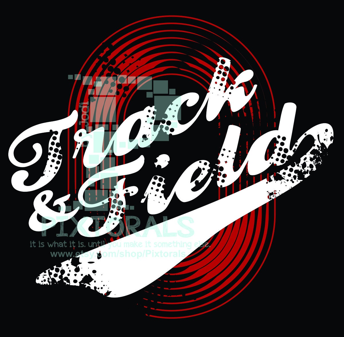 Track And Field Graphic Design