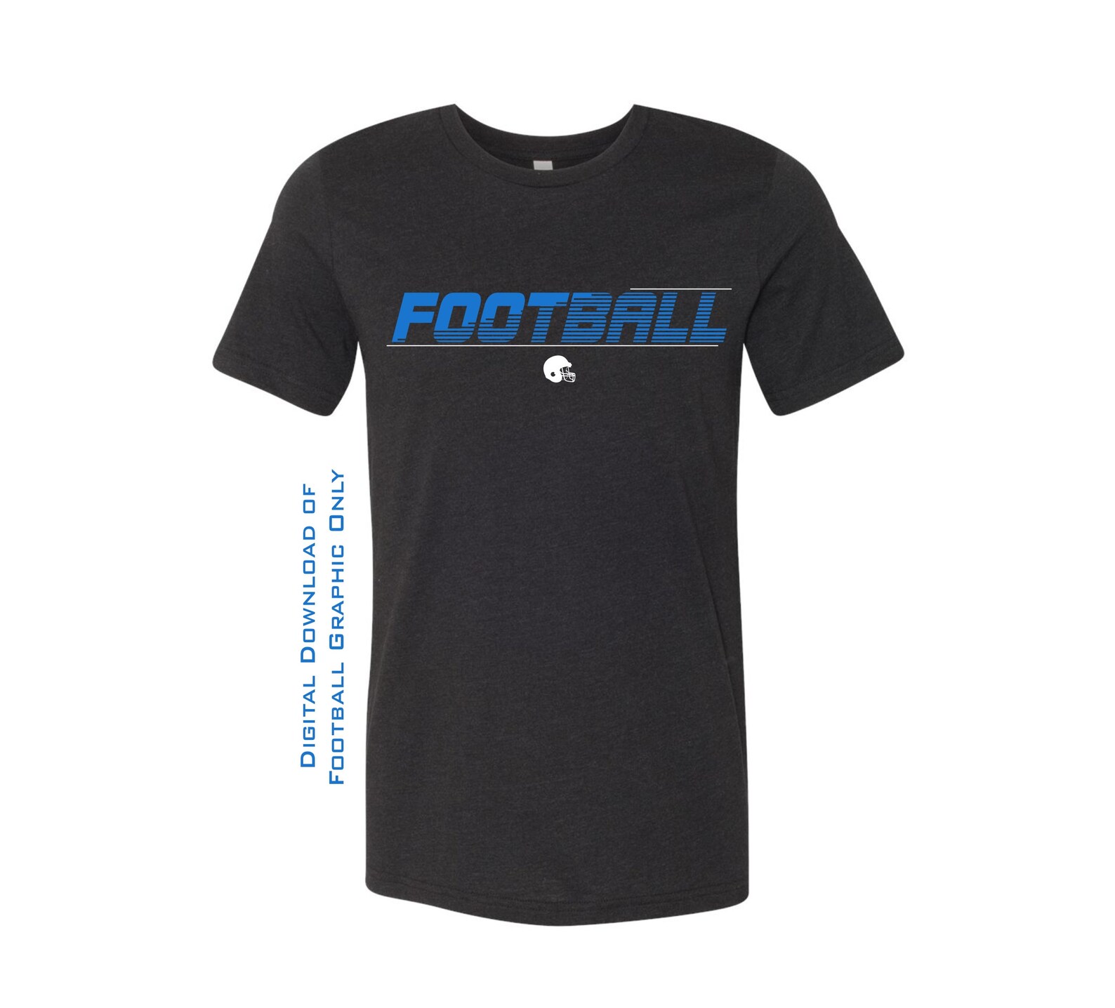 Digital Download Football Design! EPS, PDF, SVG, Jpg and Png. T-shirt ...