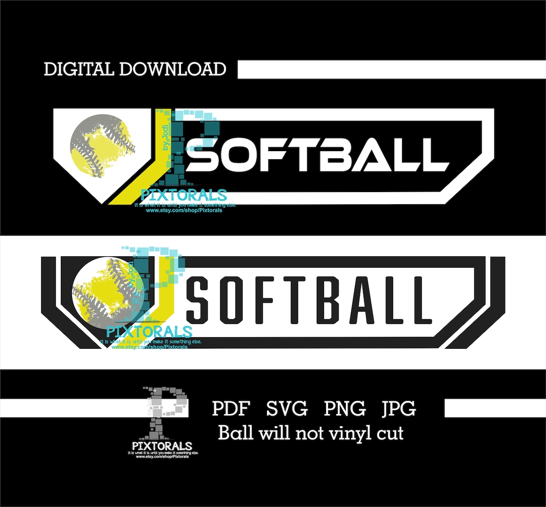 Softball Plate Tee Design, Digital Download, Eps, Pdf, Svg, Jpg, Png ...