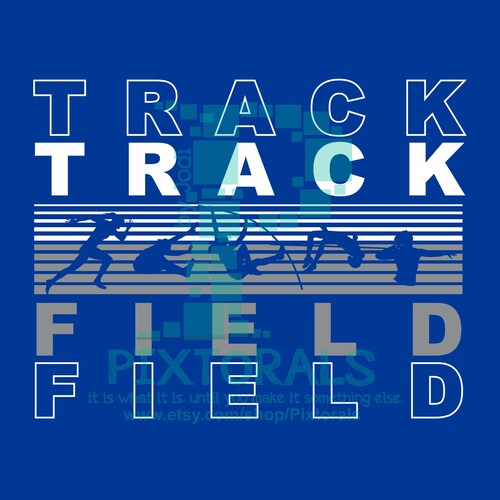 Track and Field Svg Eps Pdf Ai Track and Field Logo Track - Etsy