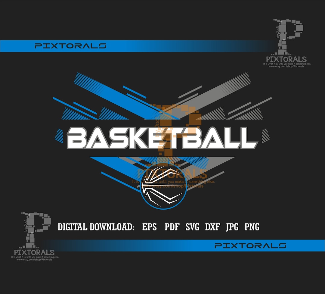 Basketball Crossed Bars Design, Digital Download, Eps, Pdf, Svg, Dxf ...