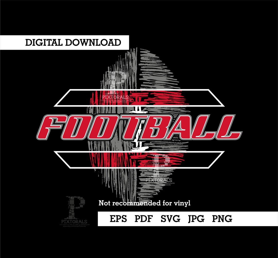 Football Sketch Logo With Ball, Football Vector, Team T-shirts, SVG ...