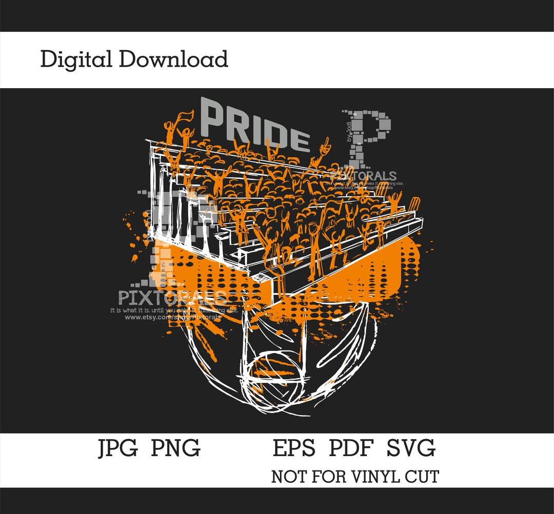Basketball Bleachers, Vector, Digital Download, Eps, Pdf, Svg, Png, Jpg ...