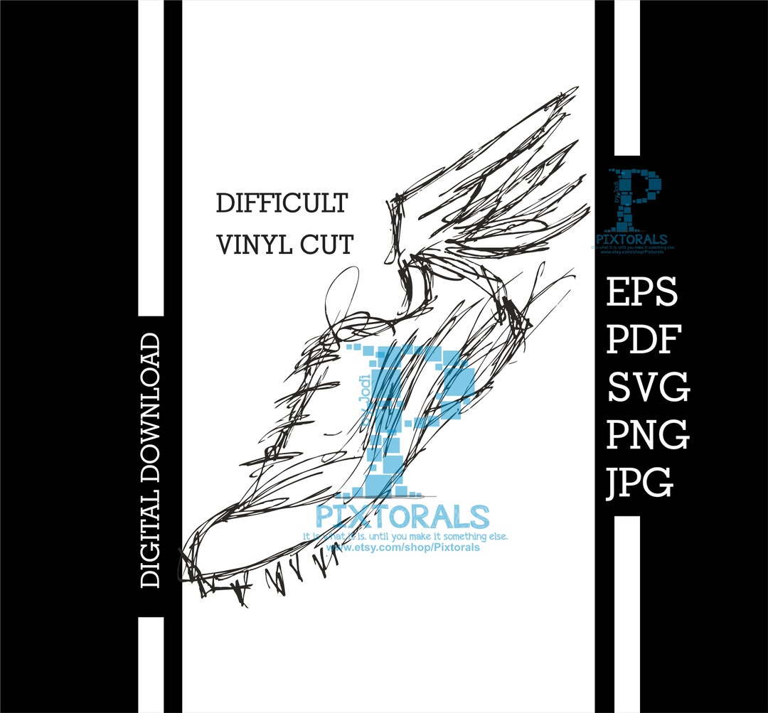 Track, Winged Shoe, Digital Download, Eps, Pdf, Svg, Jpg, Png, Clip Art ...