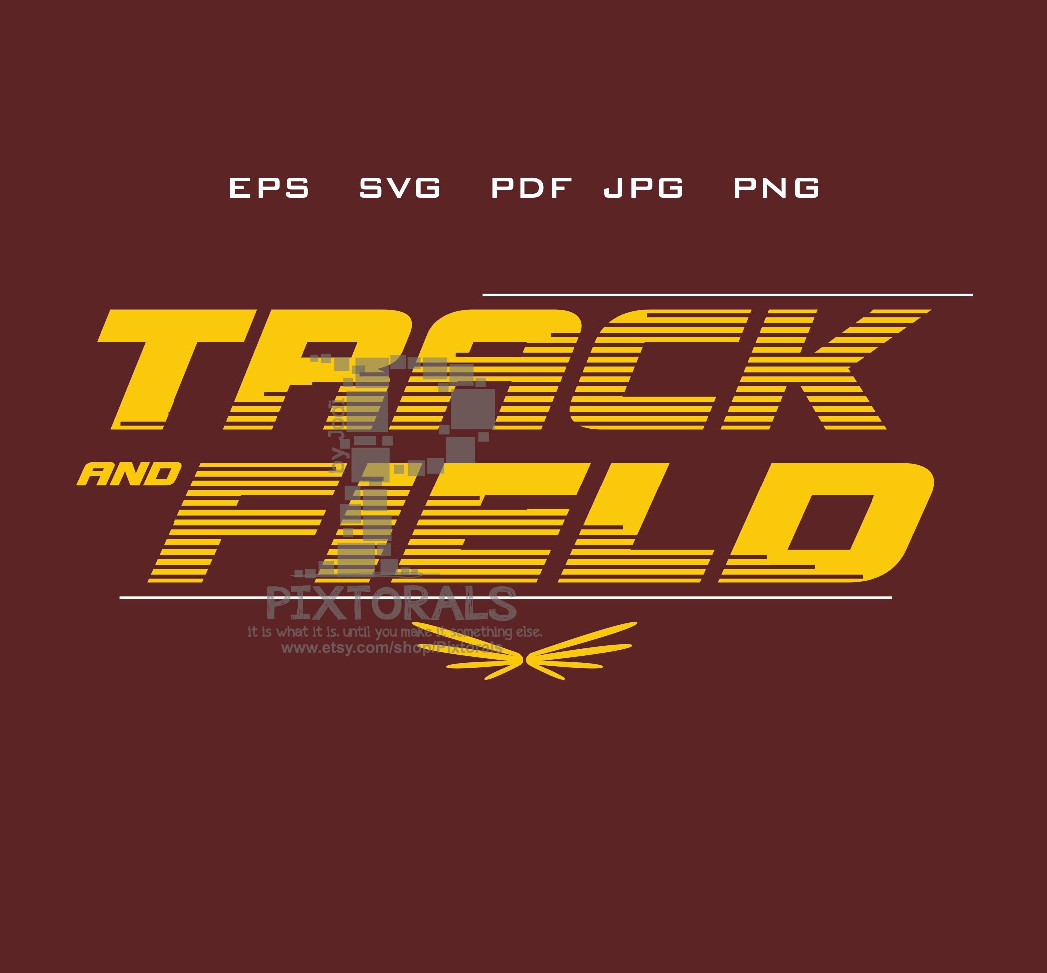 Embellishments Materials SVG Sport emblems Track and fields svg Sport ...