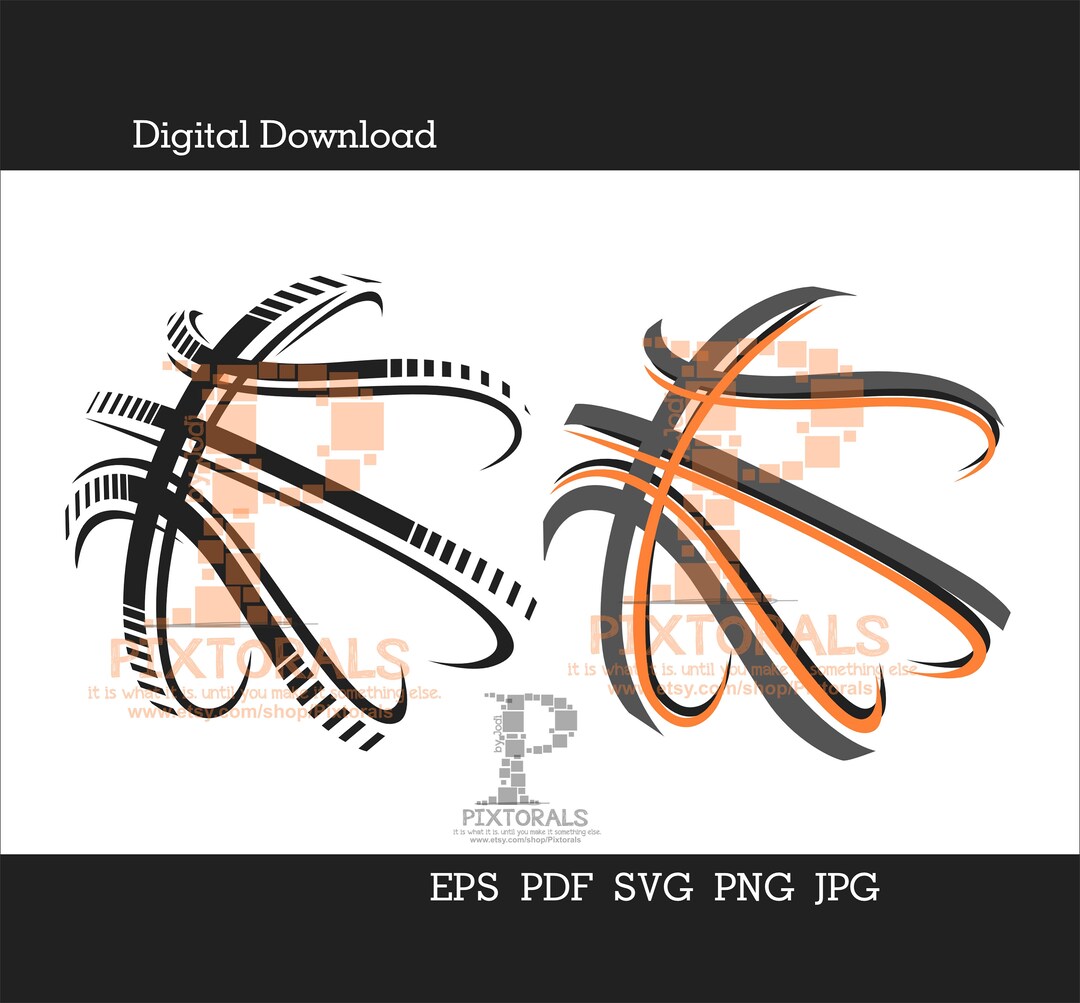 Basketball Edgy Logos, Basketball Vector, Digital Download, Eps, Svg ...