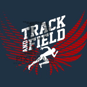 Embellishments Materials SVG Sport emblems Track and fields svg Sport ...