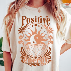 Positive Energy SVG PNG, Svg Cut Files for Cricut, Self Love Svg ...