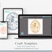Oval Rabbit Scene Papercut Template Machine Cut Cricut Silhouette Svg ...