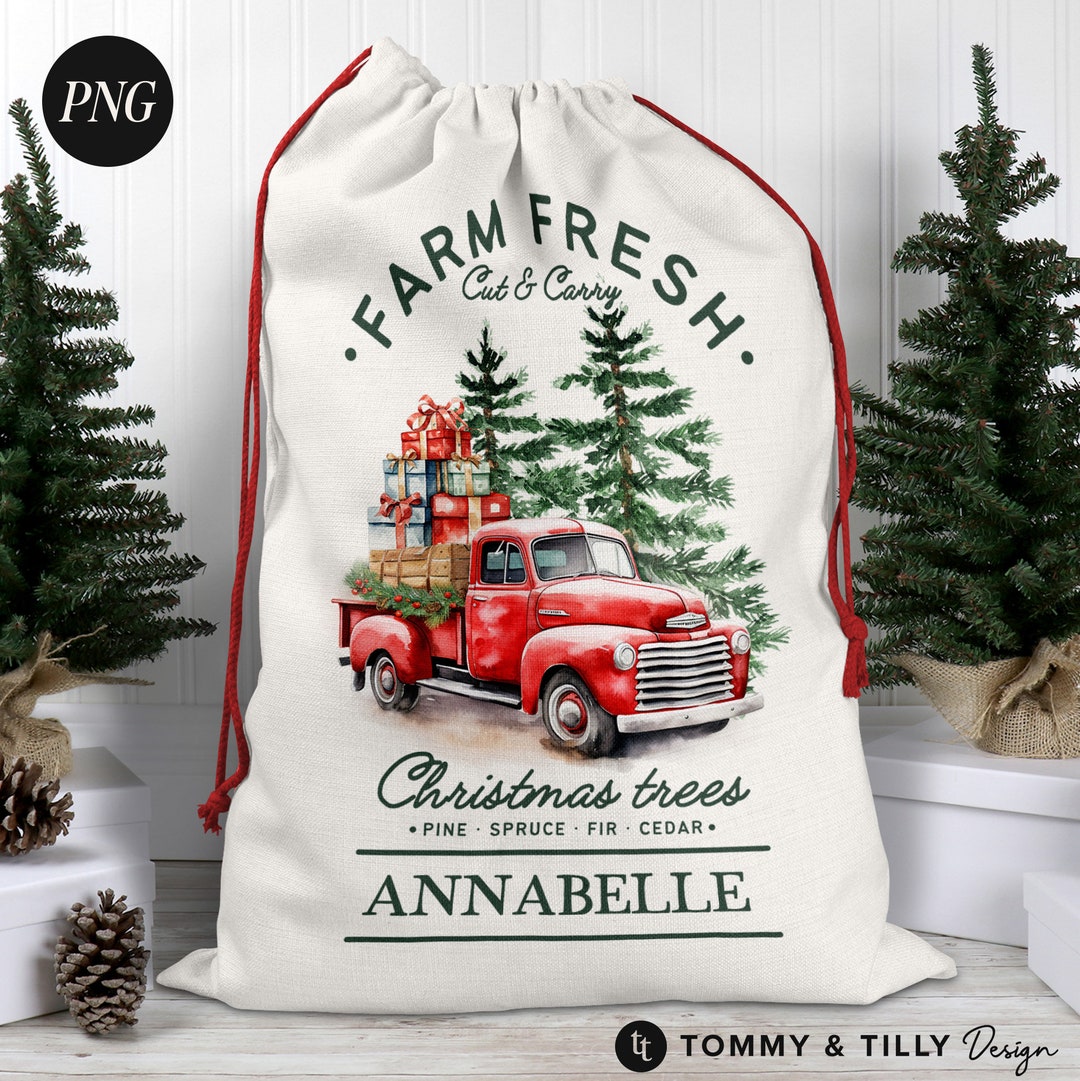 Santa Sack PNG Aquarell Santa Sack PNG Santa Sack Bundle - Etsy.de