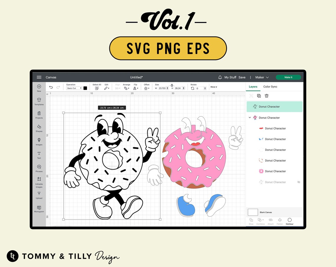 Retro Characters Bundle Vol.1 SVG PNG Svg Cut Files for - Etsy UK