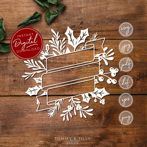 Poinsettia SVG File Poinsettia Cut File Christmas Svg | Etsy