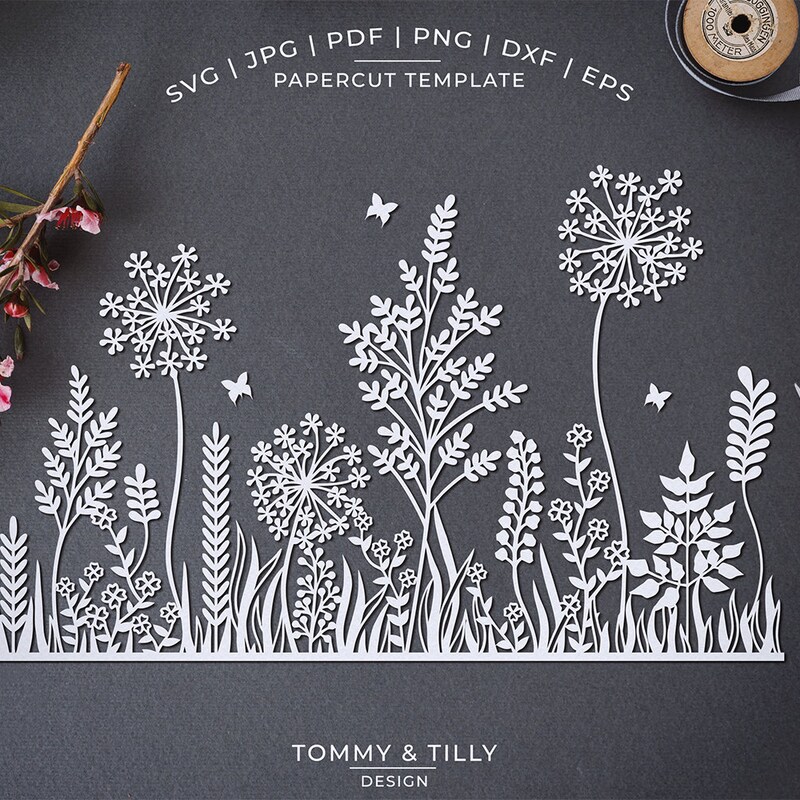 Papercut Template - Etsy