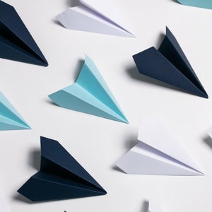 Mini Paper Plane Bundle Set of 100 Classic Paper Airplane | Etsy