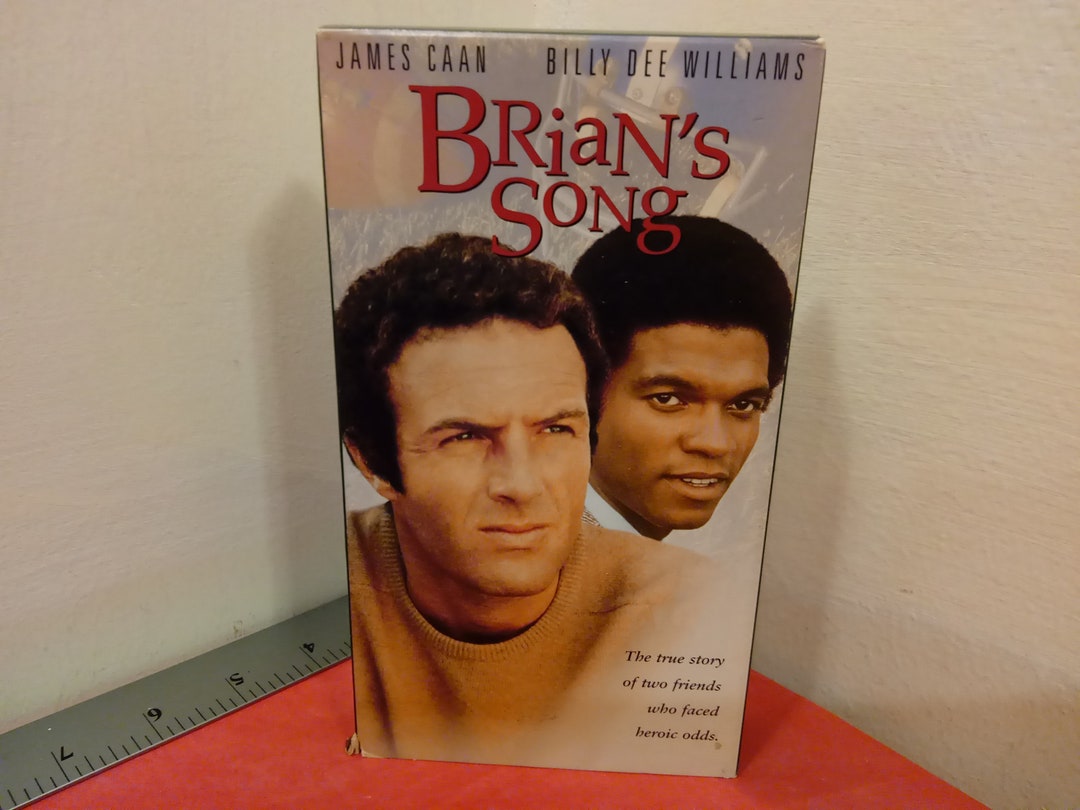 Vintage VHS Movie Tape, Brian's Song, James Caan, 1996~ - Etsy