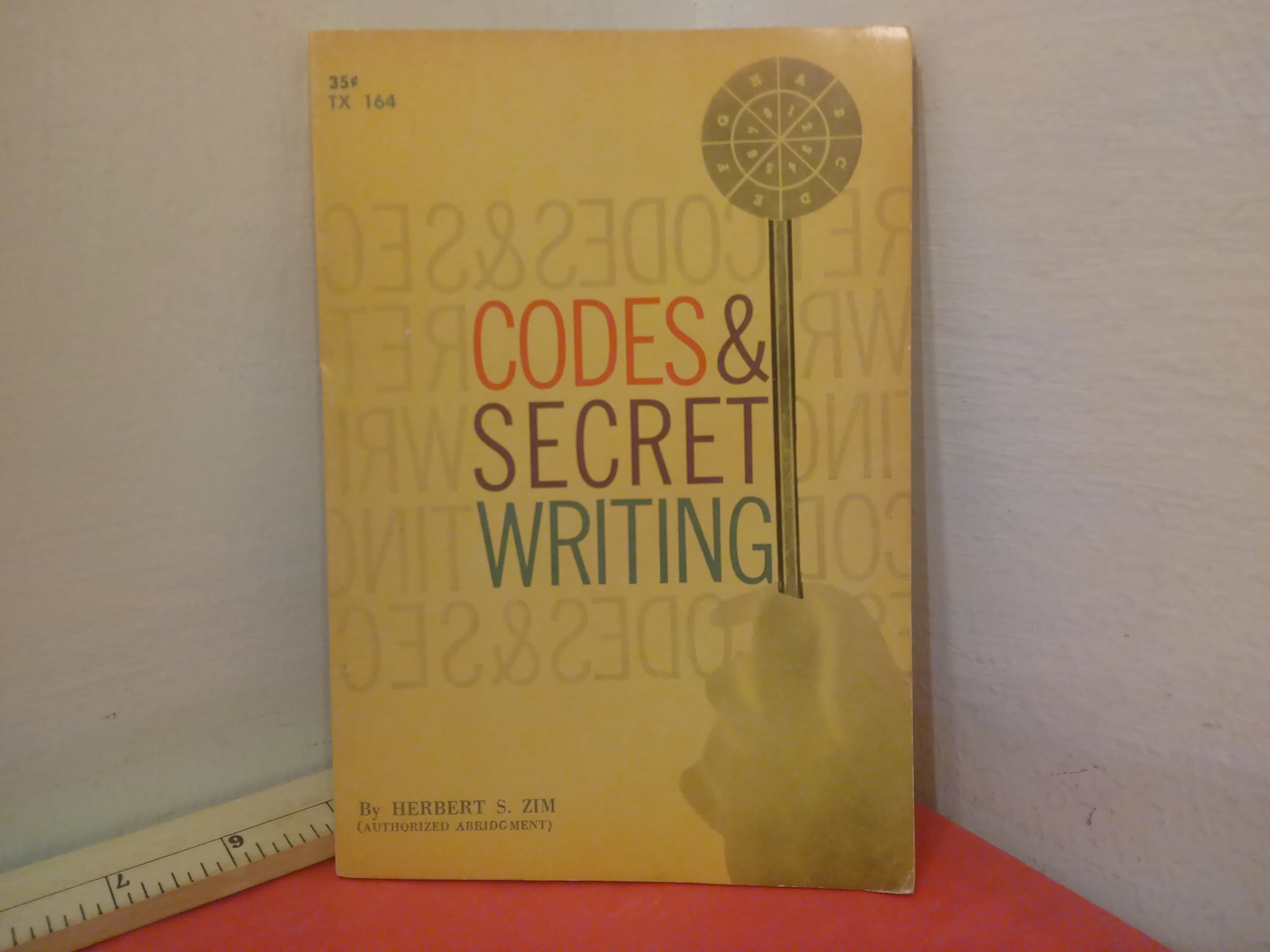 Vintage Softcover Book, Codes & Secret Writing by Herbert S. Zim ...