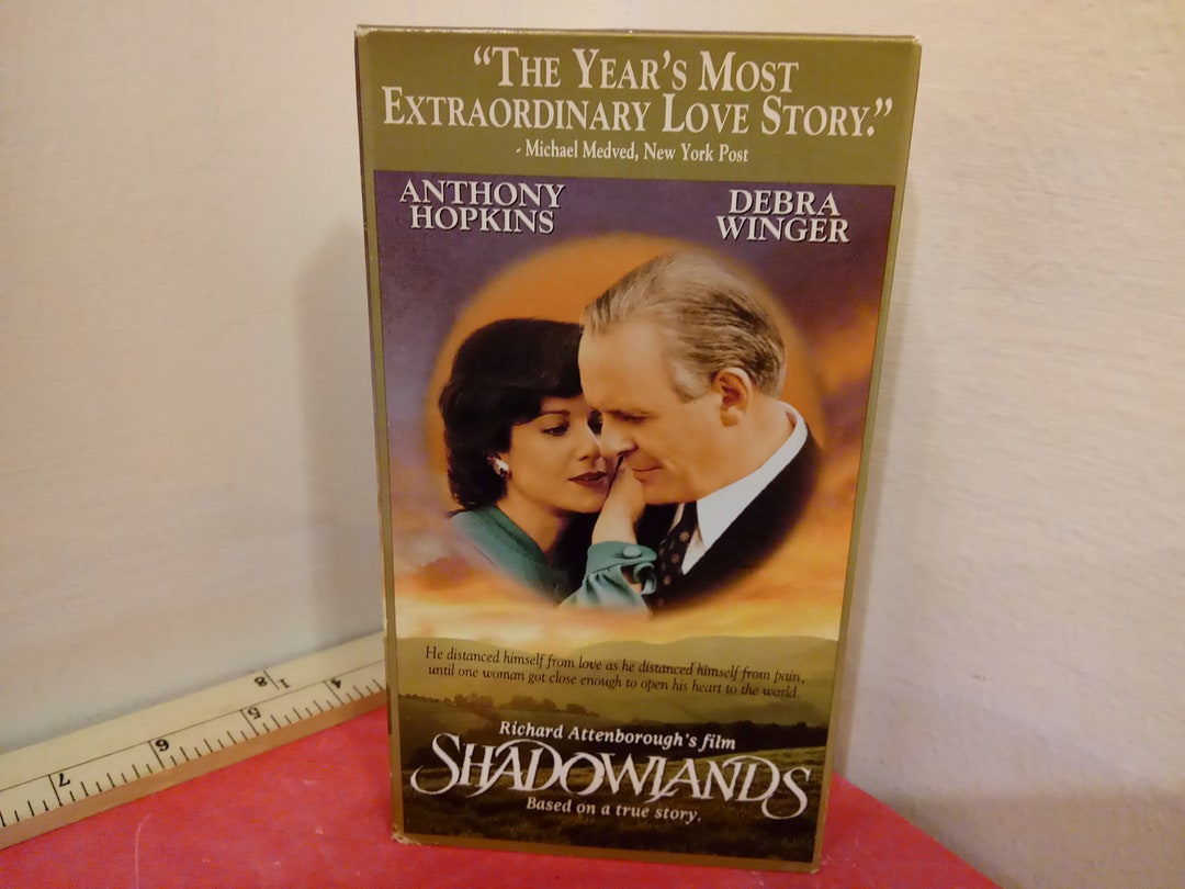 Vintage VHS Movie Tape, Shadowlands, Anthony Hopkins, 1993~ - Etsy