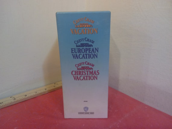 Vintage VHS Tapes Movies Trilogy of Vacation Movies With - Etsy