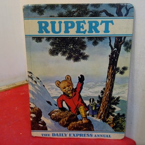 Vintage Children's Books, Rupert Children's Books, A Daily Express ...