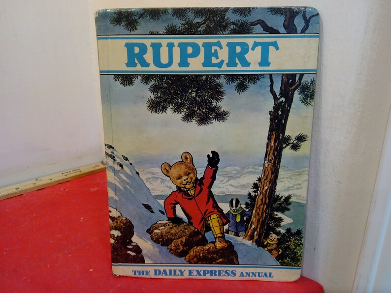 Vintage Children's Books, Rupert Children's Books, A Daily Express ...