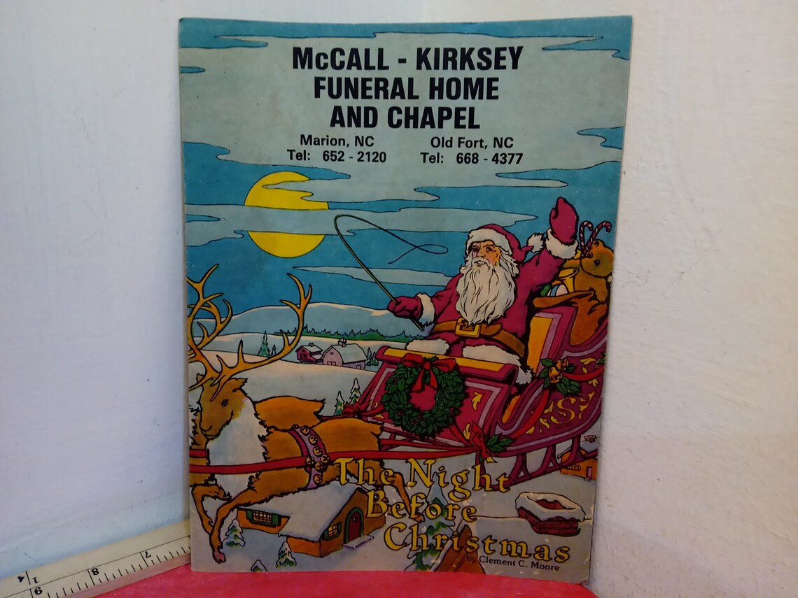 Vintage Coloring and Activity Books, Mccall-kirksey Funeral Home Story ...