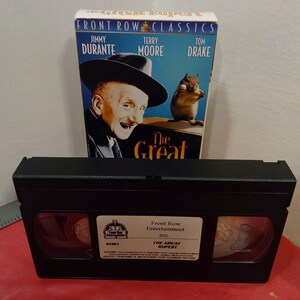 Vintage VHS Movie Tape, the Great Rupert, Jimmy Durante, 2000~ - Etsy