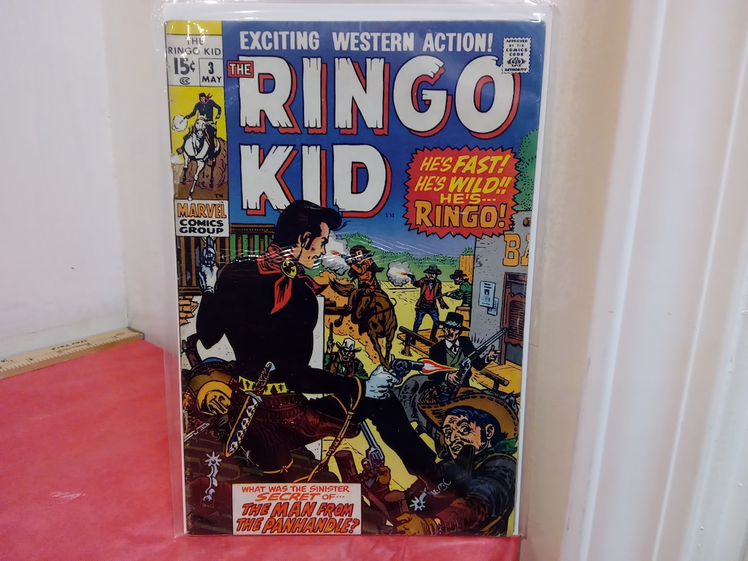 Vintage Comic Books, Marvel and Atlas Comic Books "the Outlaw Kid" and ...
