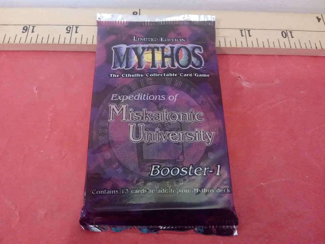 Vintage Card Game, Mythos the Cthulhu Collectible Card Game by Chaosium ...