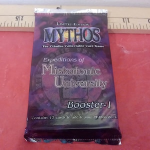 Vintage Card Game, Mythos the Cthulhu Collectible Card Game by Chaosium ...