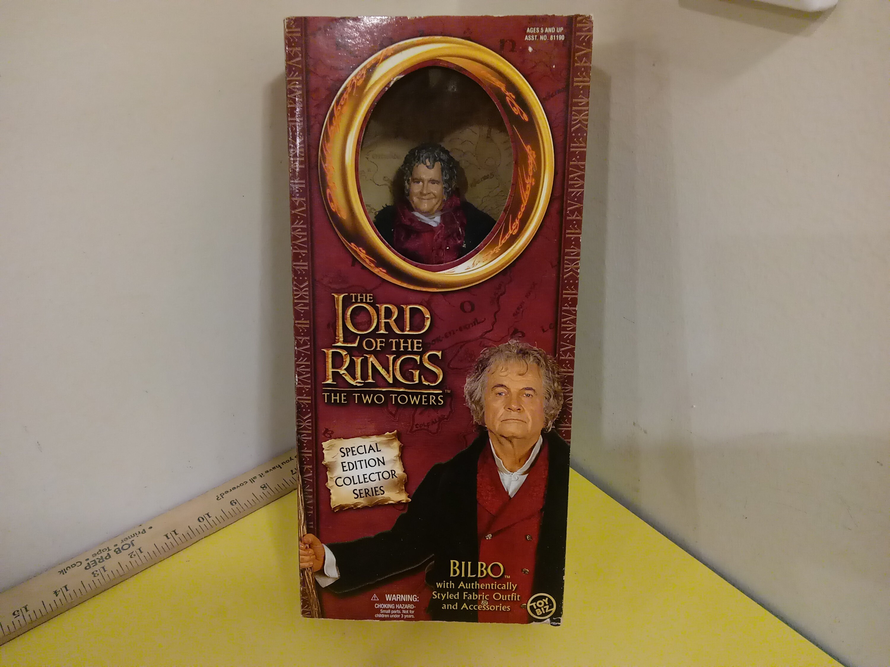Lord of the Rings, Bilbo Special Edition Collector Action Figure, Toy ...