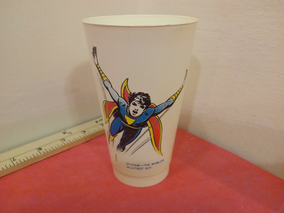 Vintage 7-11 Slurpee Plastic Cup DC Comic Super Heroes and | Etsy