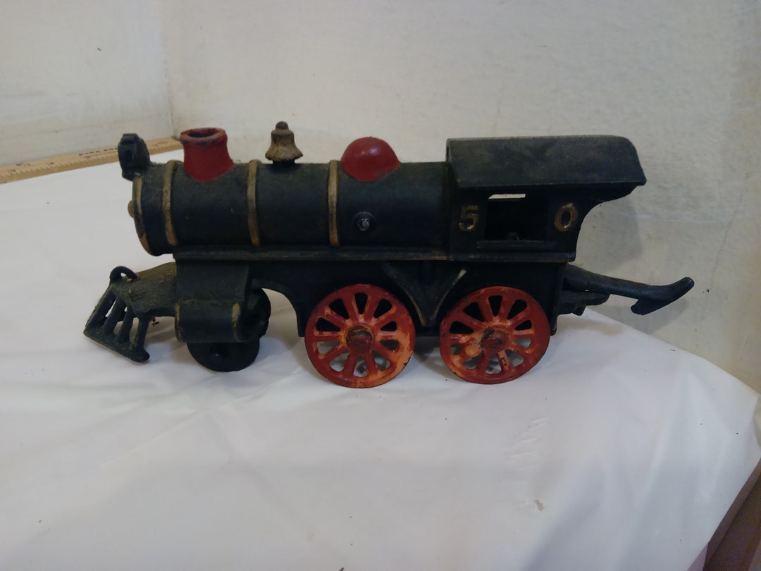 Vintage Cast Iron Toy, Cast Iron Locomotives, Cast Iron Train Engines ...