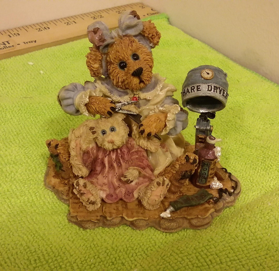 Vintage Bear Figurine, Boyds Bears Bearstone Collection, Wanda and Gert ...