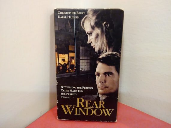 Vintage VHS Movie Tape Rear Window Christopher Reeve 1999 - Etsy