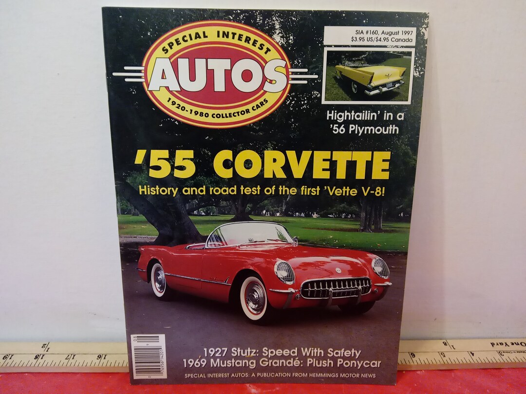 Vintage Auto Magazine, Special Interest Autos, August 1997 - Etsy