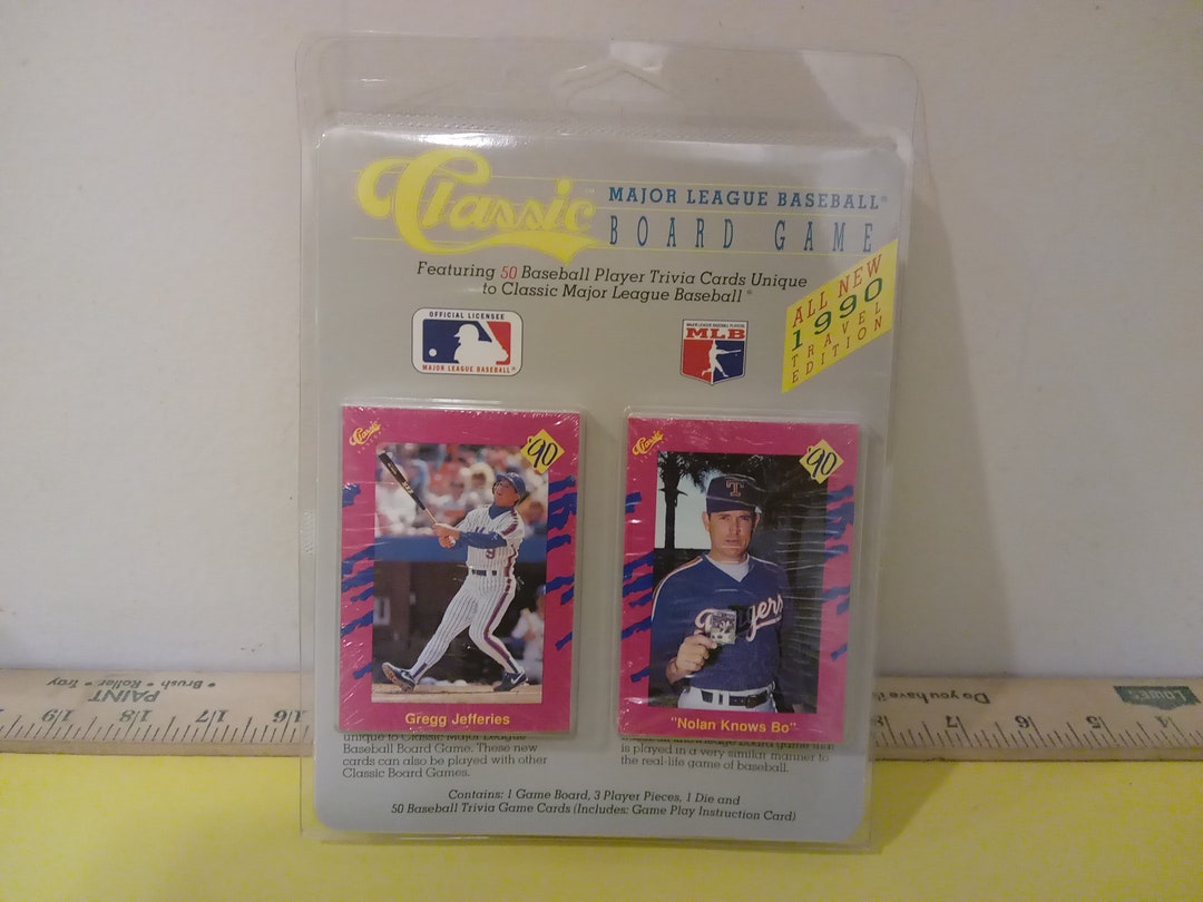 Classic Major League Baseball Board Game, Travel Edition, 1990 - Etsy