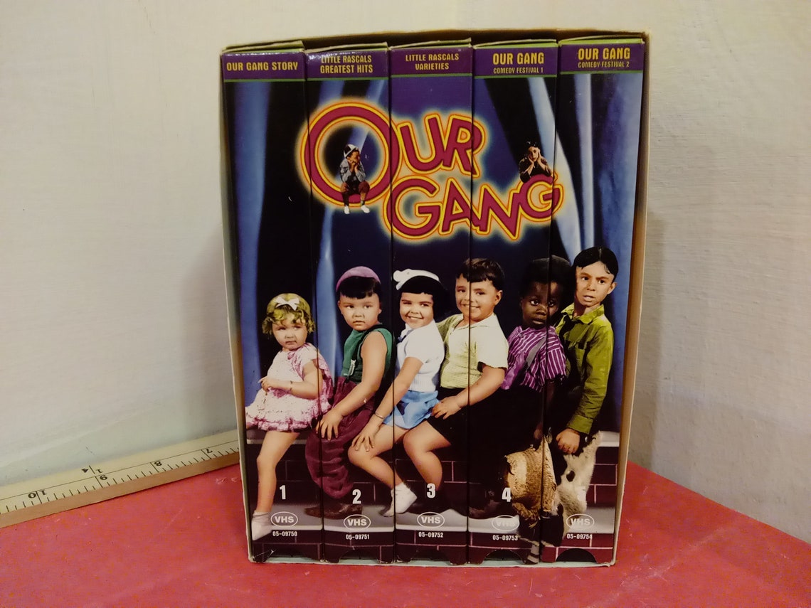 Vintage VHS Movie Tape, Little Rascals Our Gang, Collector 5 Series ...