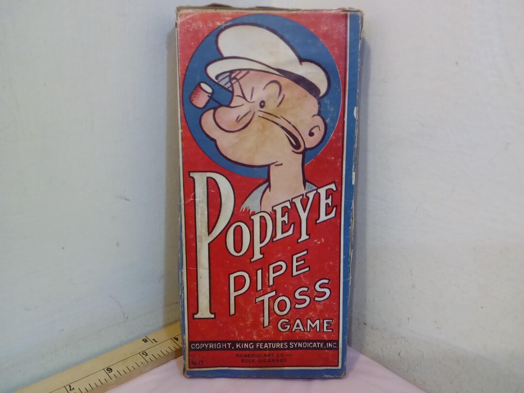 Vintage Ring Toss Game, Popeye Pipe Toss Game by King Features Syndicate, 1935 - Etsy