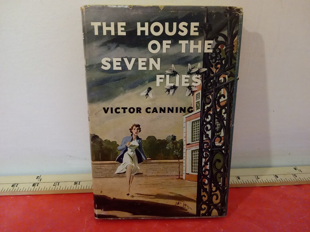 Vintage Hardcover Book, the House of the Seven Flies by Victor Canning ...