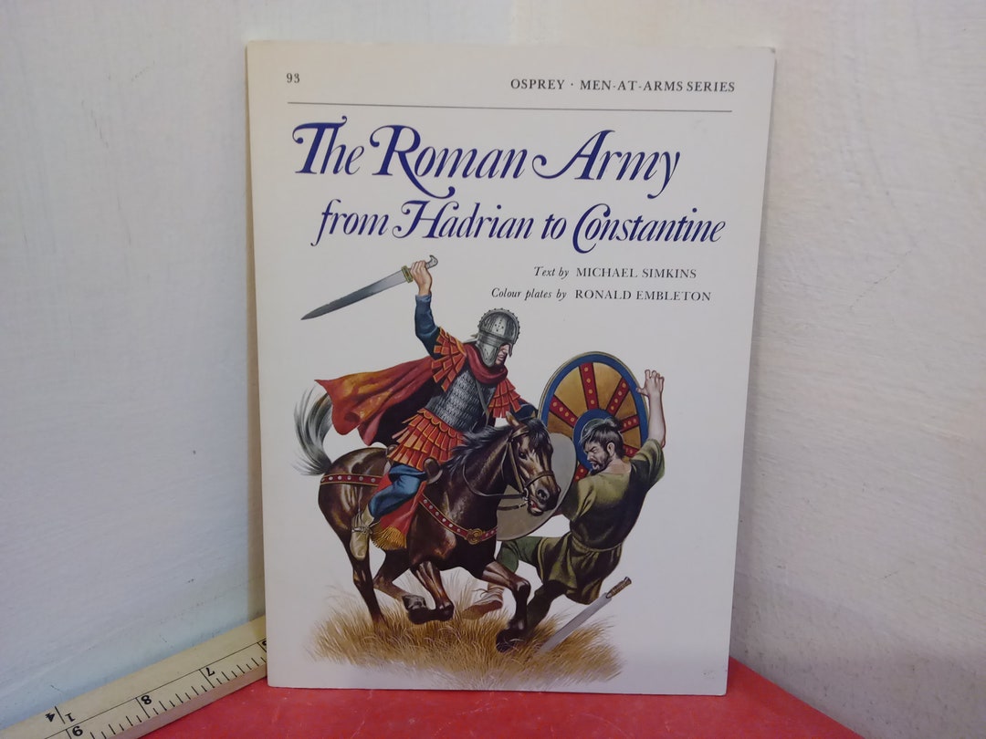 Vintage Historical Book, Men-at-arms Series "the Roman Army From ...