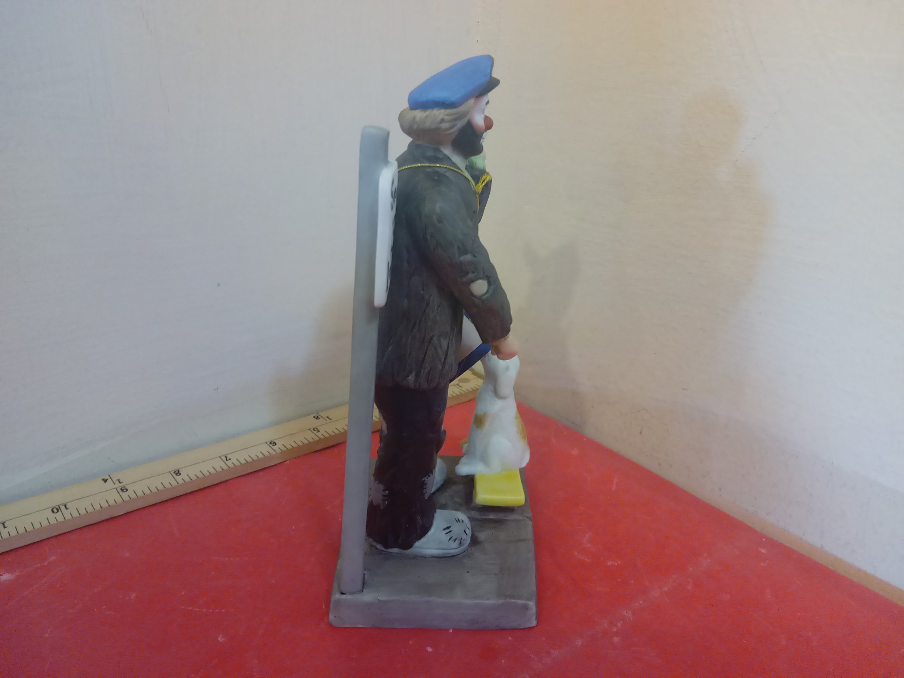 Vintage Porcelain Clown Figurine, The Emmett Kelly Collection by ...