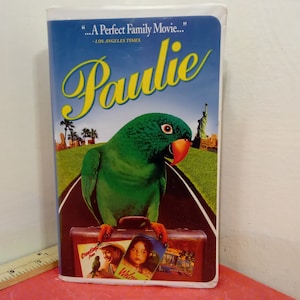 Vintage VHS Movie Tape, Paulie, Dreamworks Pictures, 1998 - Etsy