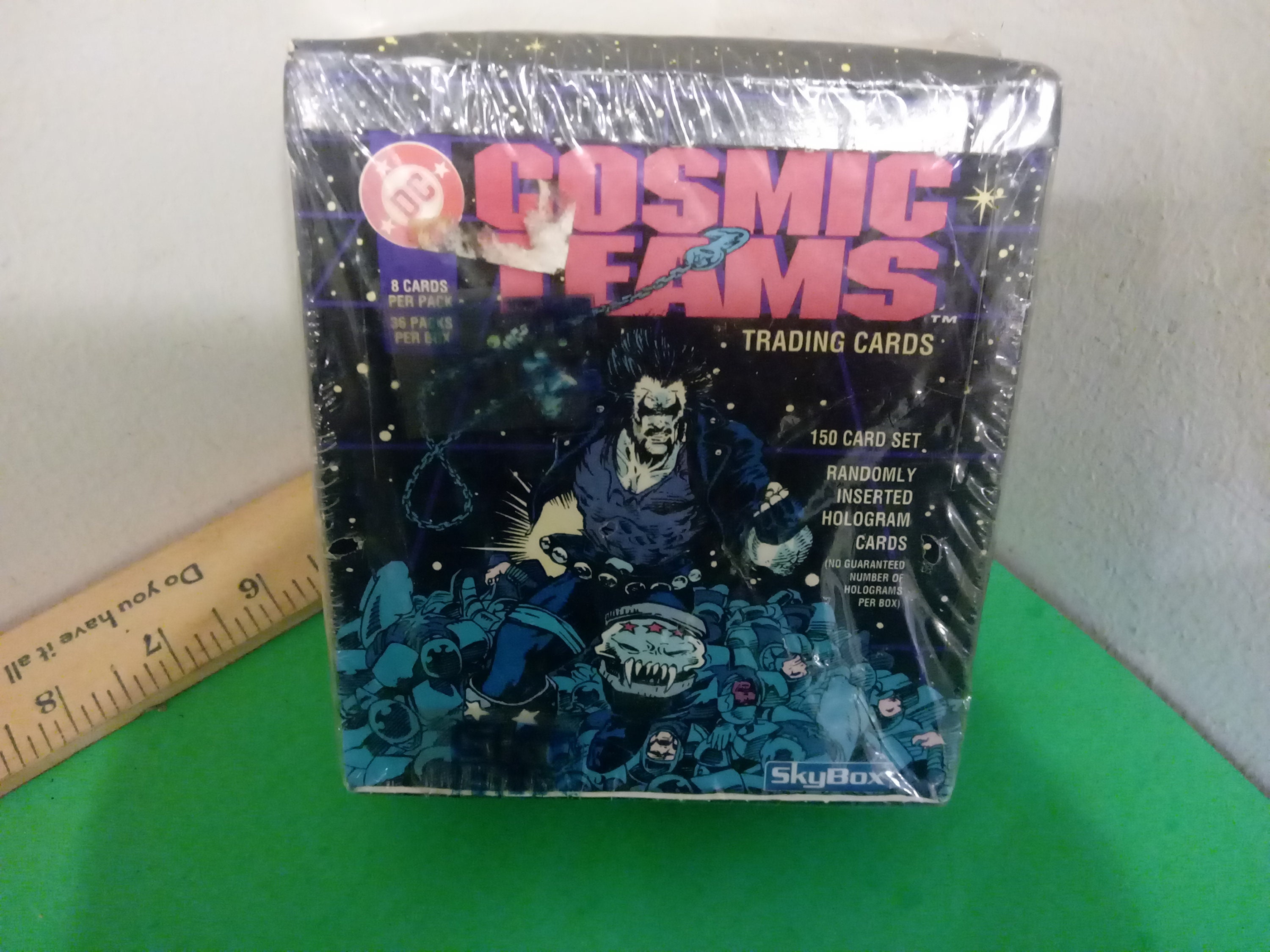 Non-Sport Trading Cards 1991 DC Cosmic Cards Factory Sealed Box Of ...