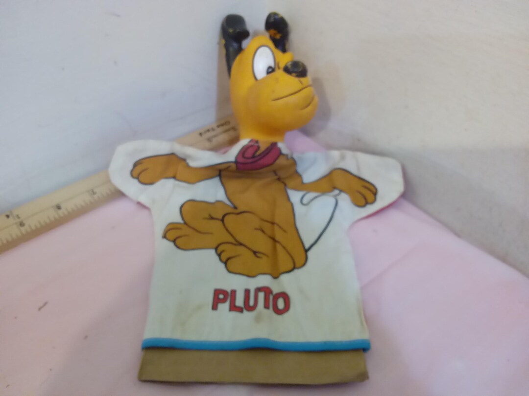 Vintage Hand Puppets, Walt Disney's Hand Puppets, Pluto, Minnie Mouse ...